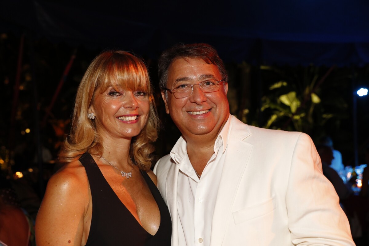 Photo : Claude Maniscalco et sa femme lors de la soirée organisée par ...