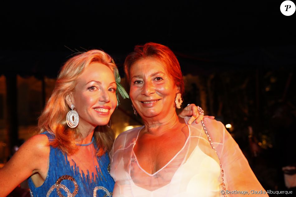 Kawther Al Abood et la princesse Camilla de Bourbon des Deux-Siciles ...