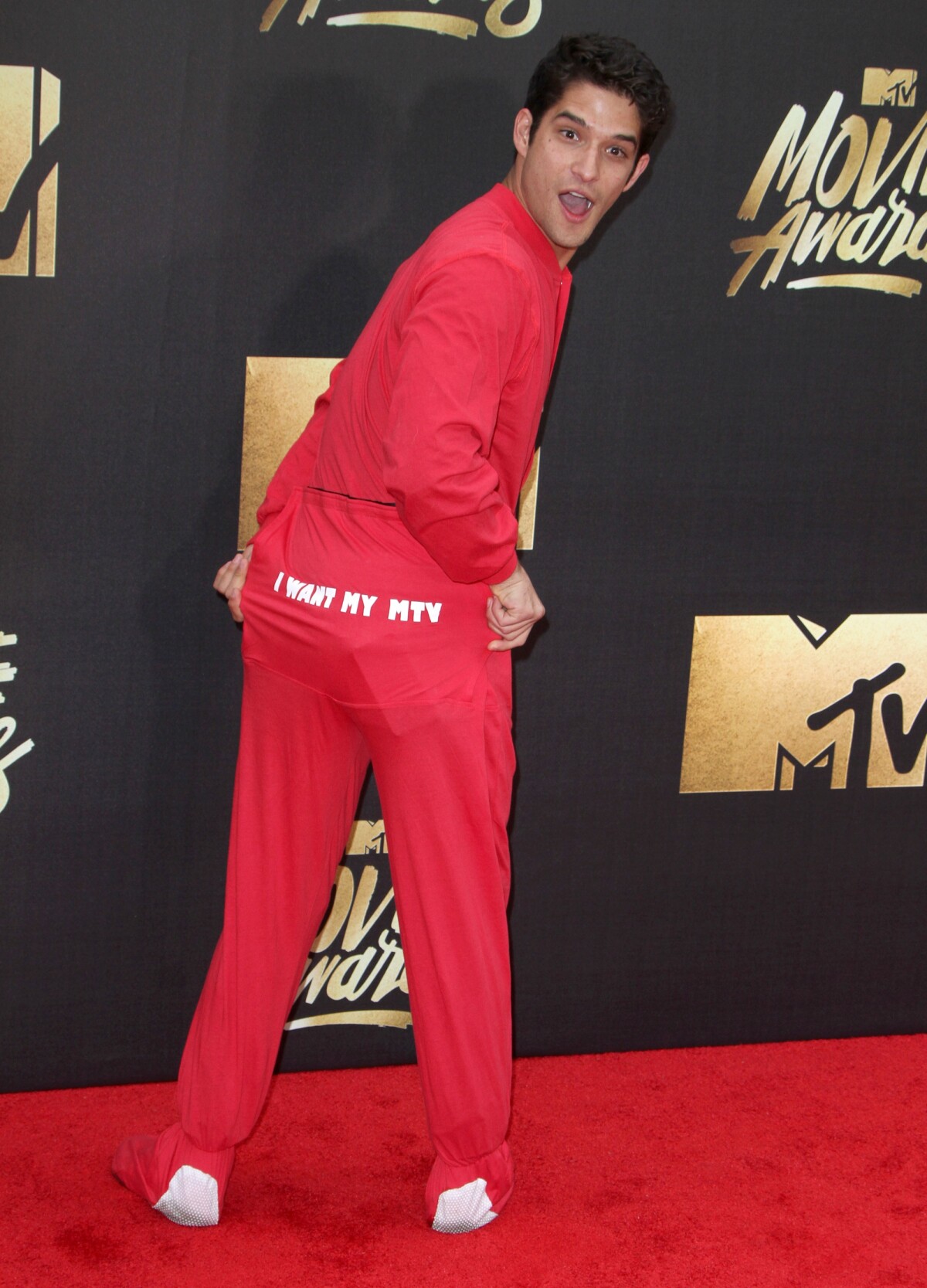 Photo : Tyler Posey - Cérémonie des MTV Movie Awards 2016 à Los Angeles ...