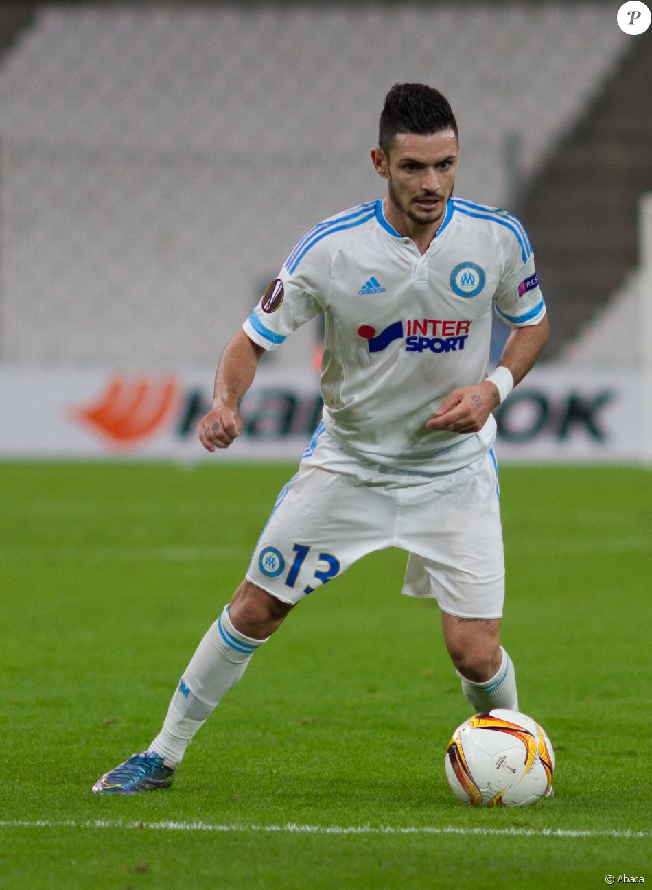 Rémy Cabella lors du match de Ligue Europa Olympique de Marseille - FC ...