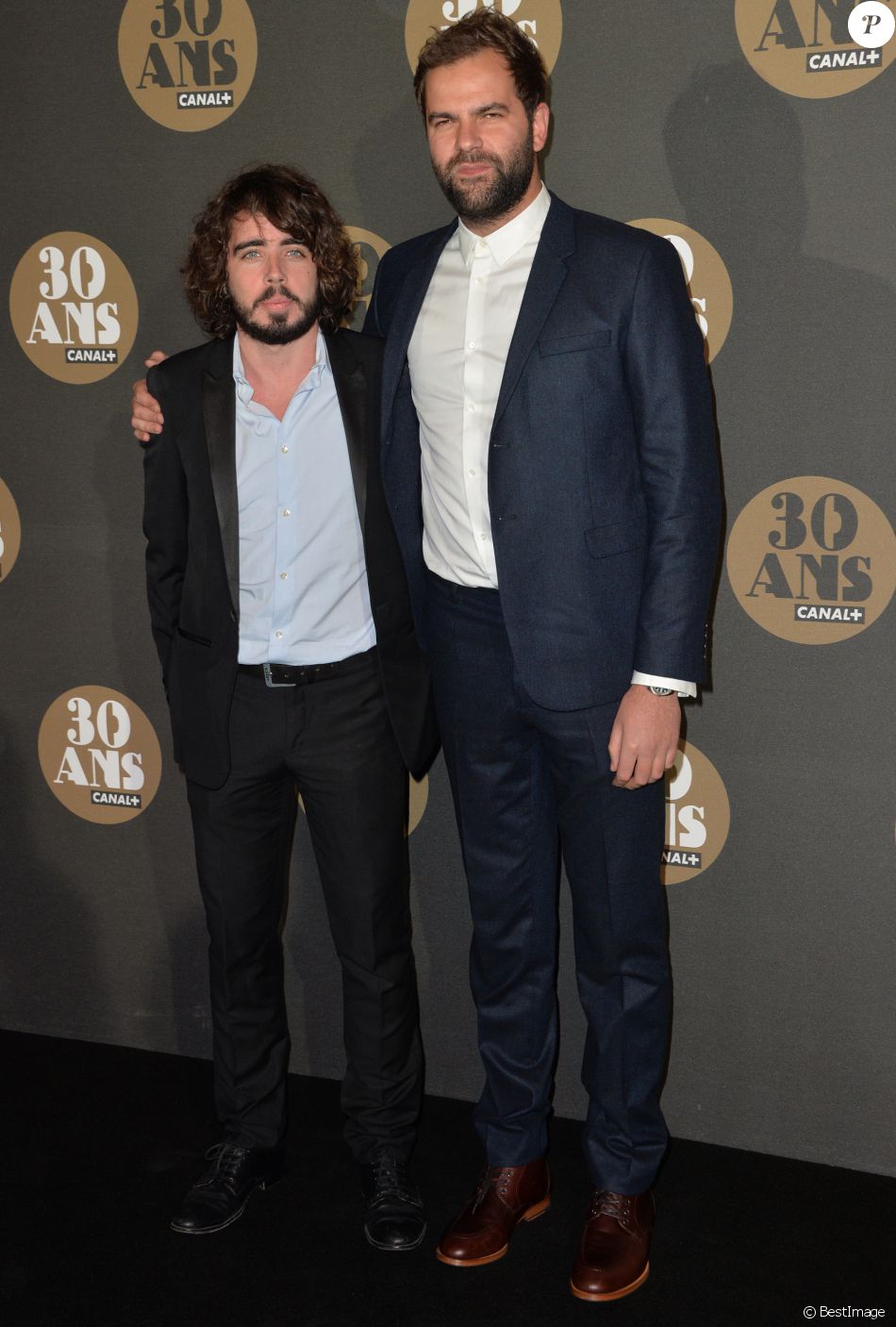 Eric Metzger, Quentin Mergot - Soirée des 30 ans de Canal + au Palais ...