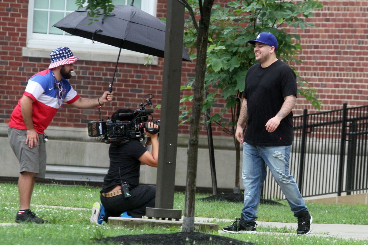 Photo : Blac Chyna enceinte et son fiancé Rob Kardashian sur le ...