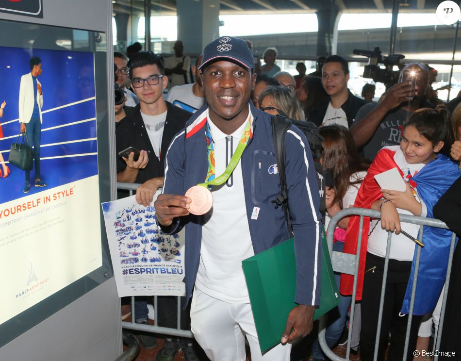 Souleymane Cissokho - Retour à Paris des athlètes français des Jeux ...