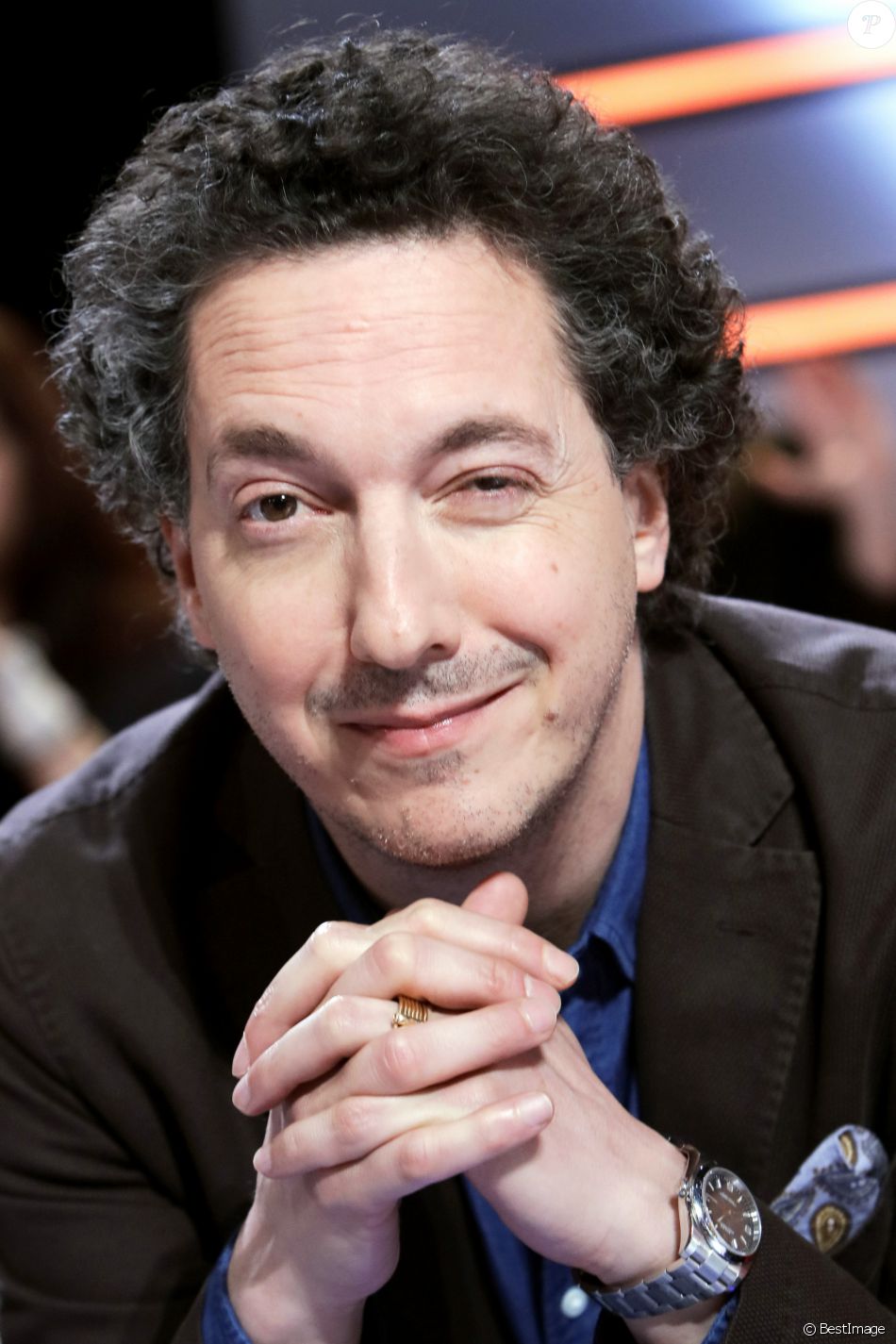 Portrait de Guillaume Gallienne en mai 2016. - Purepeople