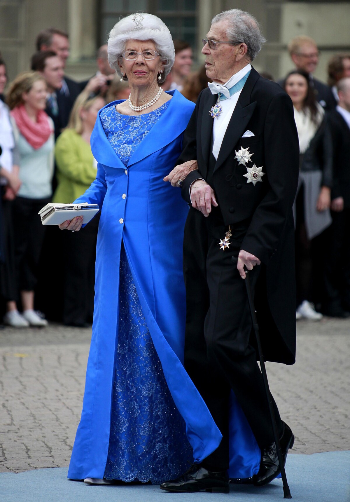 Photo : Le comte Carl Johan Bernadotte et la comtesse Gunnila, comte et ...