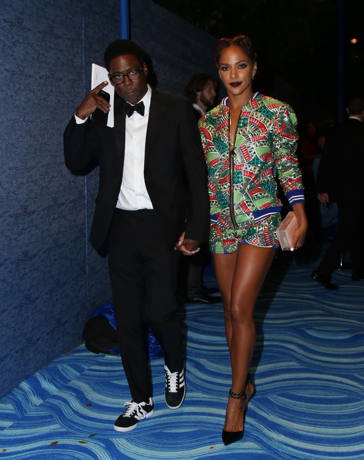Photo : Chris Rock, Malaak Compton Rock à la Soirée HBO afterparty des ...