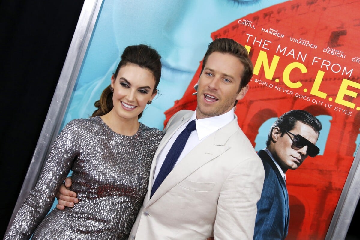 Photo : Armie Hammer et sa femme Elizabeth Chambers à l' Avant-première ...