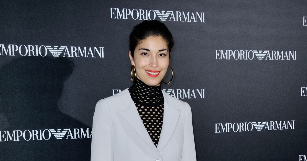 Caroline Issa attending the Emporio Armani show as a part of Paris ...