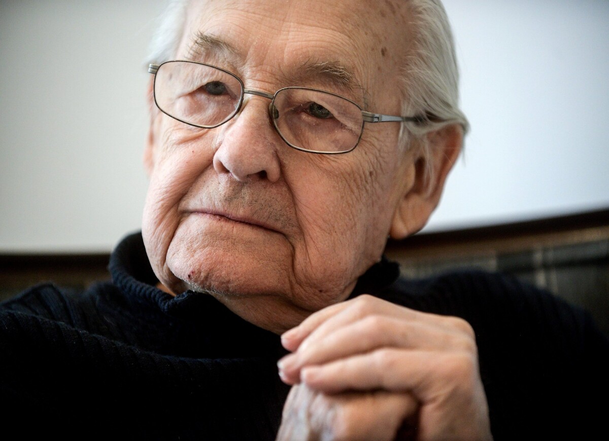 Photo : Andrzej Wajda à Warsaw en 2016. - Purepeople