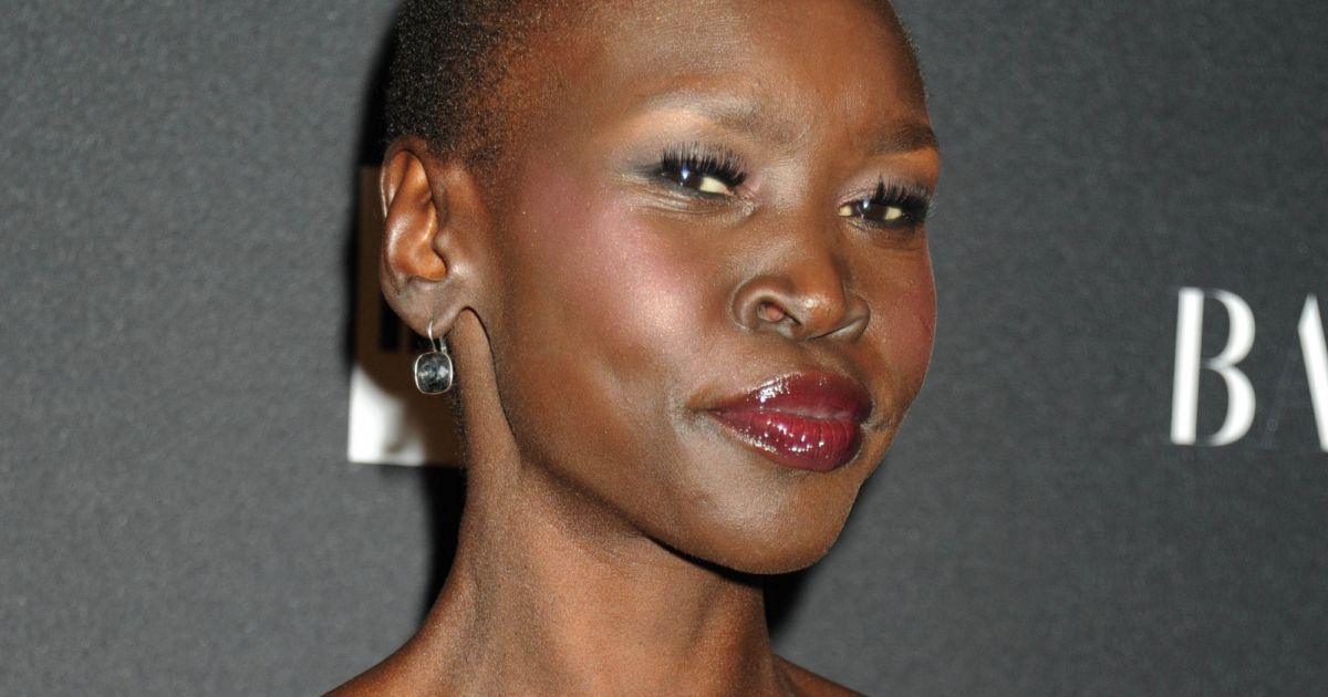 Alek Wek Soirée Harpers Bazaar Icons à New York Le 5 Septembre 2014