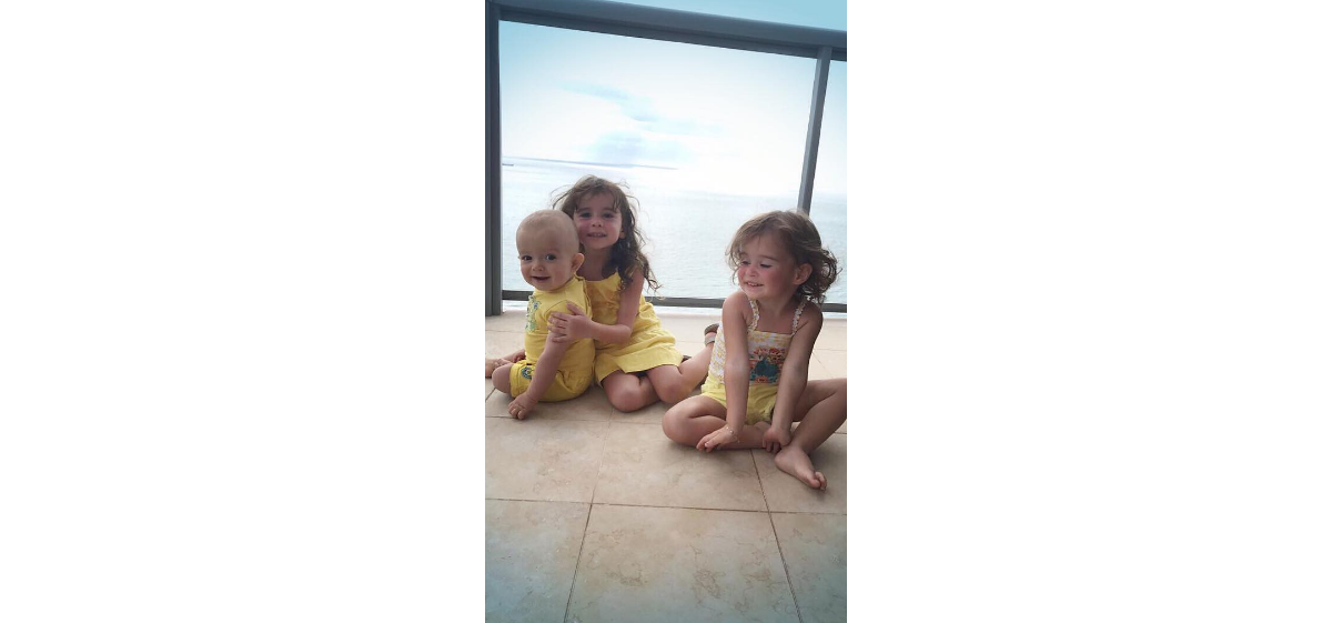 Photo : Jade Foret en vacances à Miami avec ses trois enfants et son ...