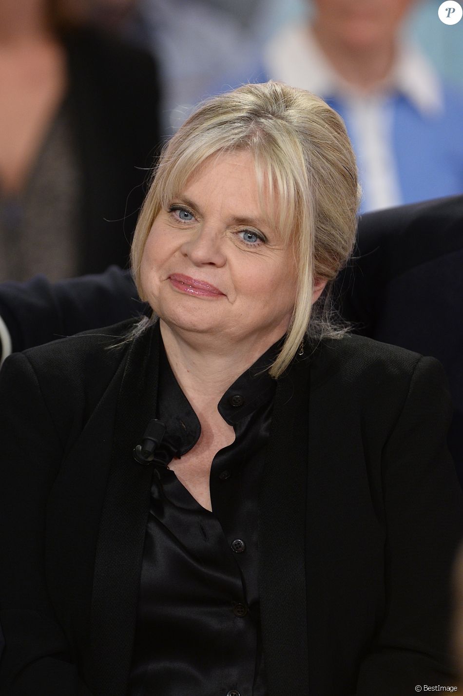 Isabelle Nanty - Enregistrement de l'émission Vivement Dimanche à Paris ...