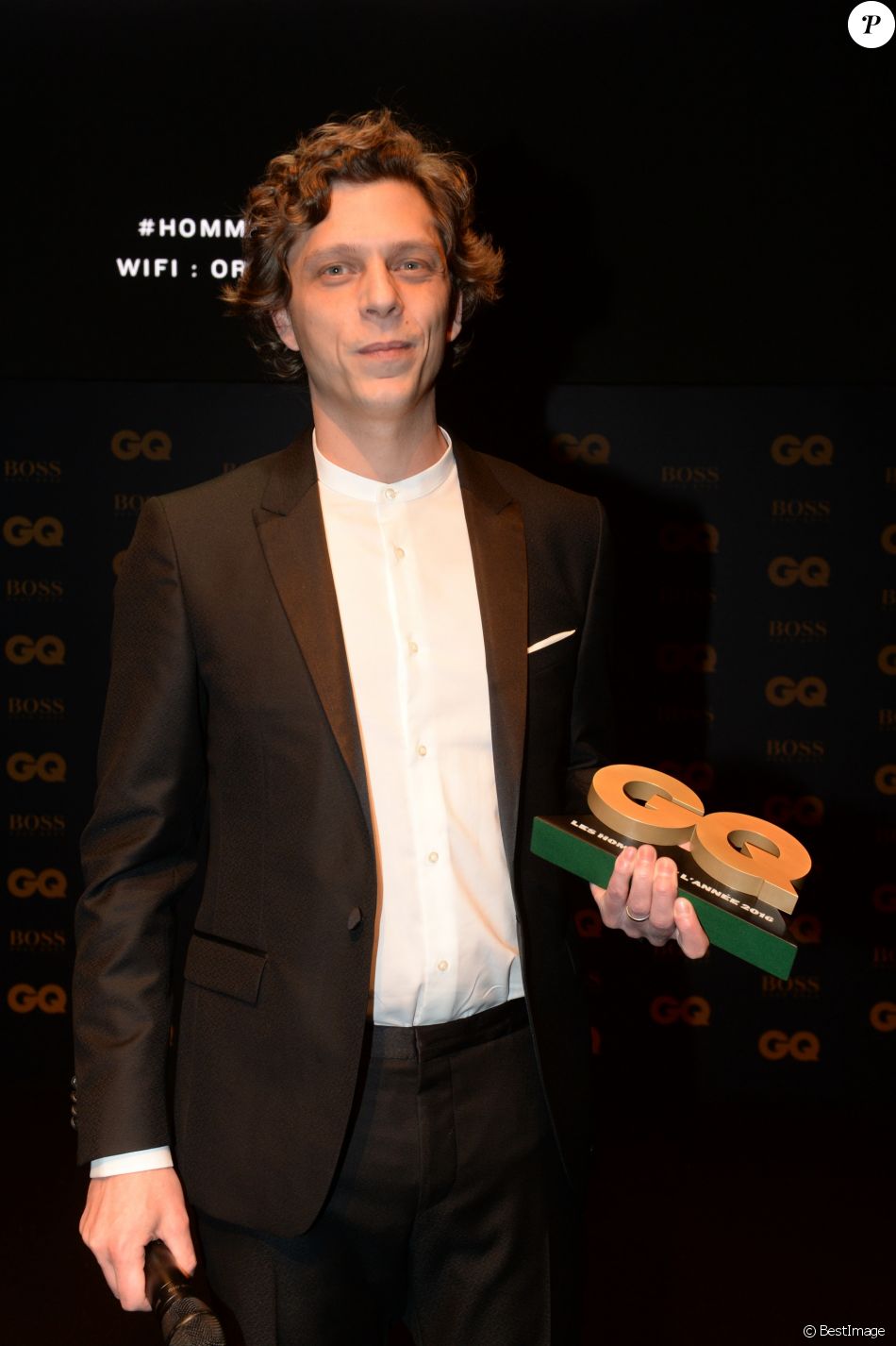 Antoine Leiris à la 7ème cérémonie des Hommes de l'Année GQ au musée d ...