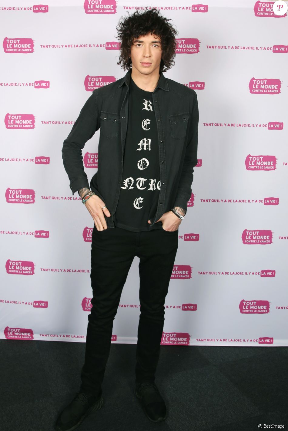 Julian Perretta - Photocall de l'enregistrement de l'émission Tout le ...