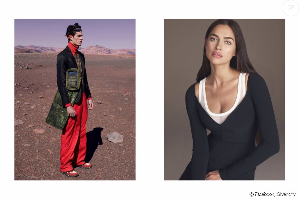 Victor Perr et Irina Shayk sur la campagne publicitaire printemps-été ...