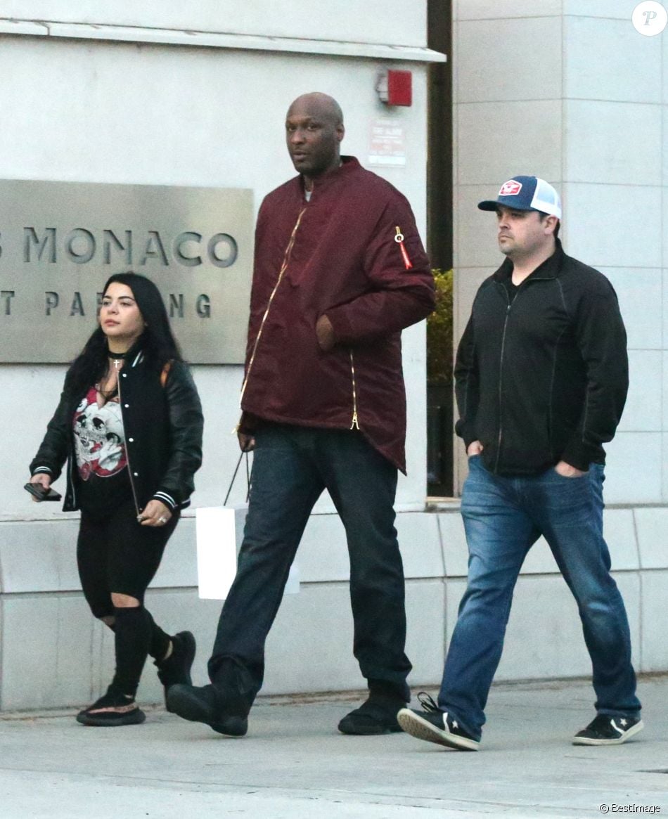 Exclusif - Le basketteur Lamar Odom fait du shopping avec son ex ...
