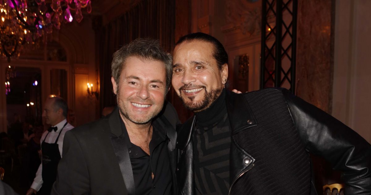 Jérôme Anthony et Leroy Gomez - Dîner de gala de l'association Enfant ...