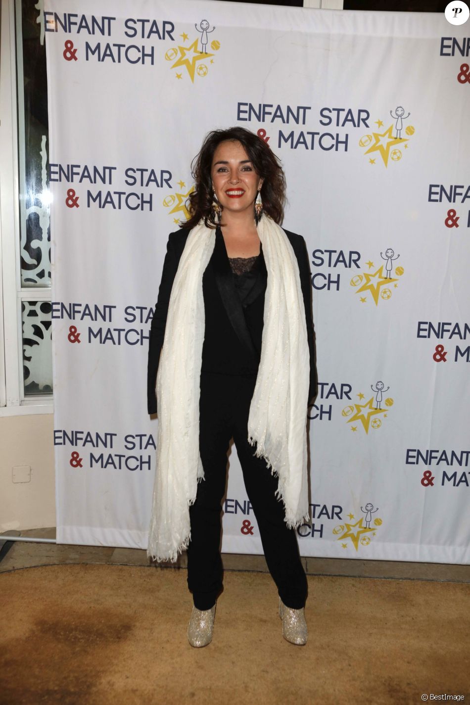 Stéphanie Pareja - Dîner de gala de l'association Enfant Star & Match à ...
