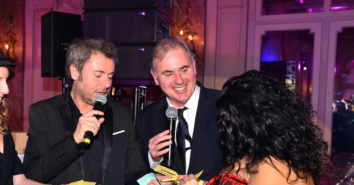 Léa François, Jérome Anthony, et Philippe Risoli - Dîner de gala de l ...