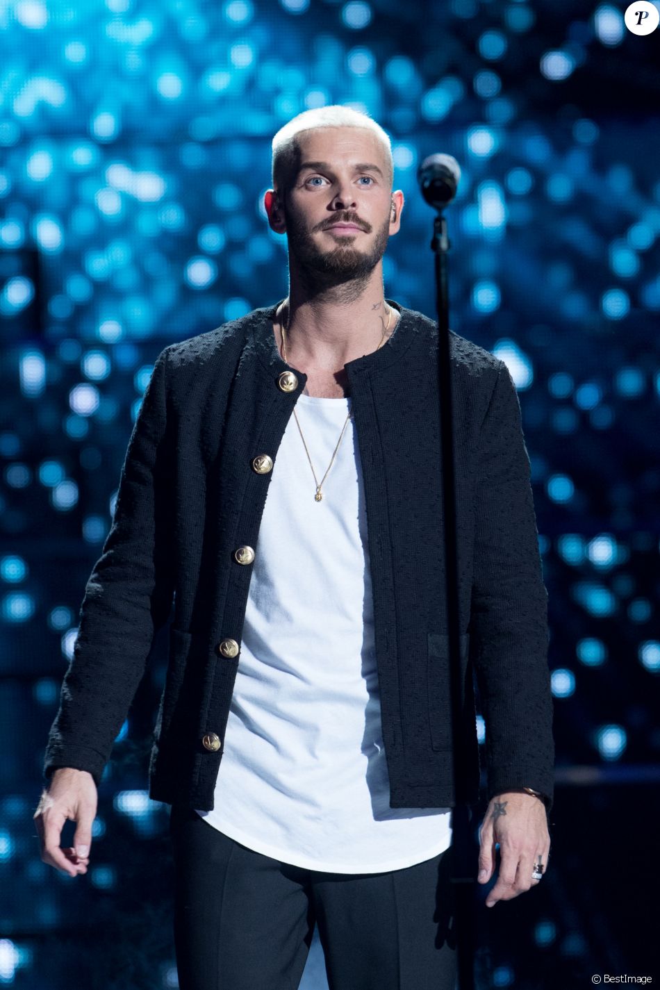 Exclusif - M. Pokora (Matt Pokora) - Enregistrement de l'émission Cette ...