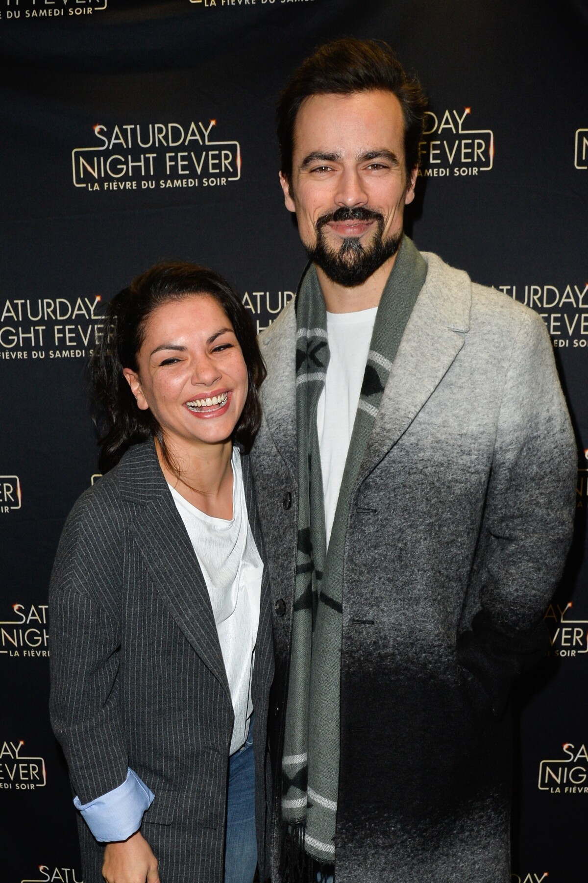 Photo : Exclusif - Damien Sargue et sa compagne Emilie - People à la ...