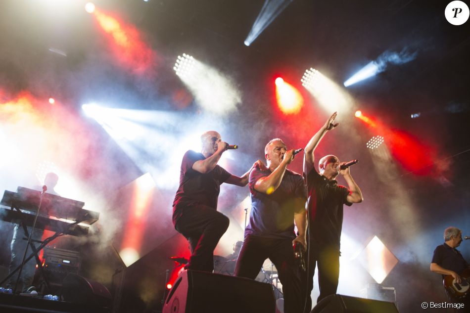 Zebda en concert lors du Festival Nuits du Sud à Vence le 17 juillet ...