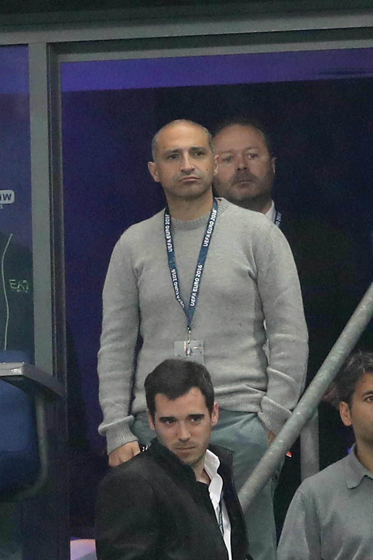 Photo : Thomas Fabius lors du match du quart de finale de l'UEFA Euro ...