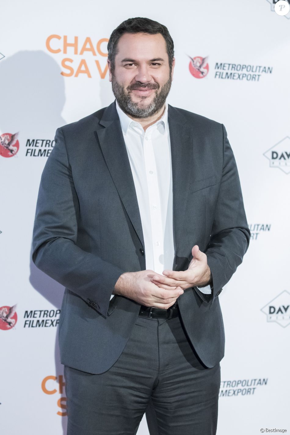 Bruce Toussaint lors de l'avant-première du film Chacun sa vie au ...