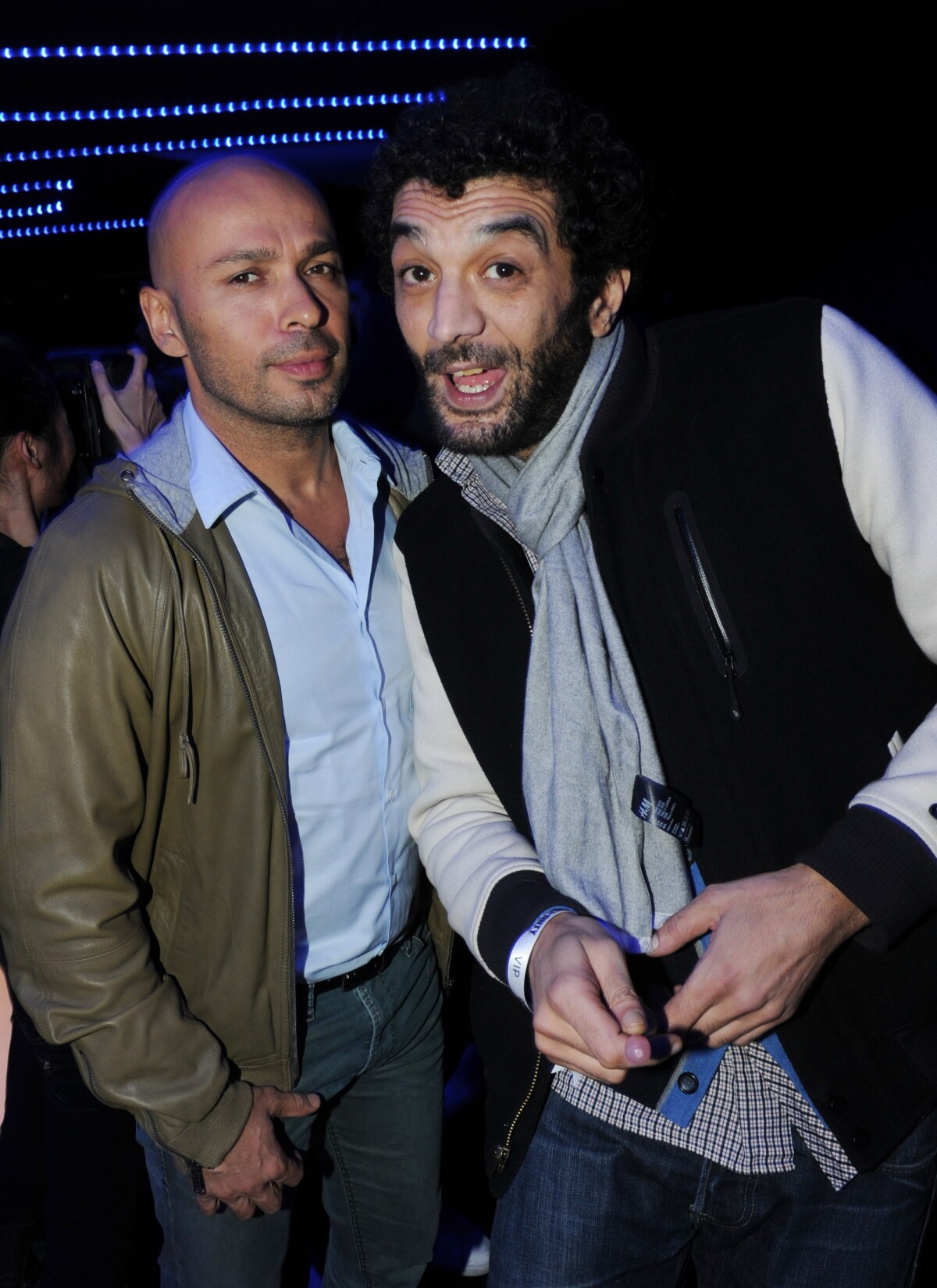 Photo : Eric Judor et Ramzy Bedia à Paris le 4 novembre 2013. - Purepeople