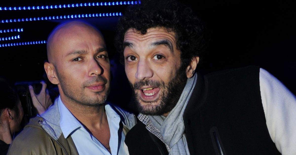 Eric Judor et Ramzy Bedia à Paris le 4 novembre 2013. - Purepeople