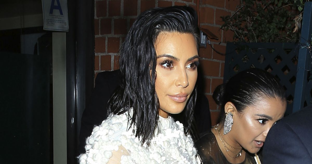 Kim Kardashian est allée dîner au restaurant Mr. Chow à Beverly Hills ...