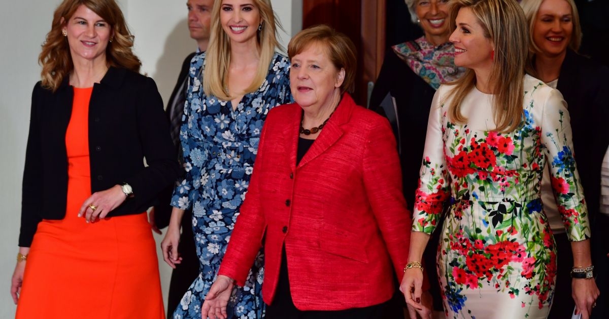 Stephanie Bschorr, Ivanka Trump, Angela Merkel, Christine Lagarde et la ...