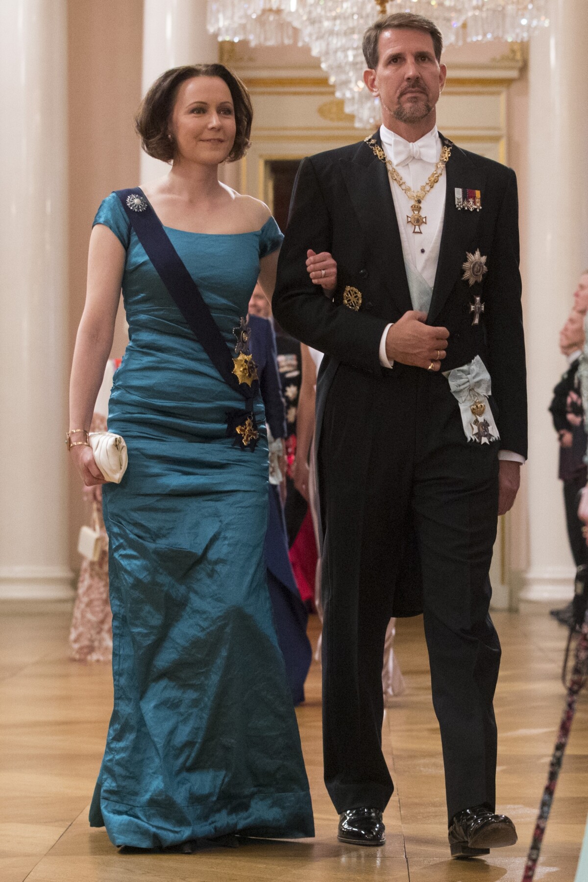Photo : Le prince Pavlos de Grèce et la première dame de Finlande Jenny ...