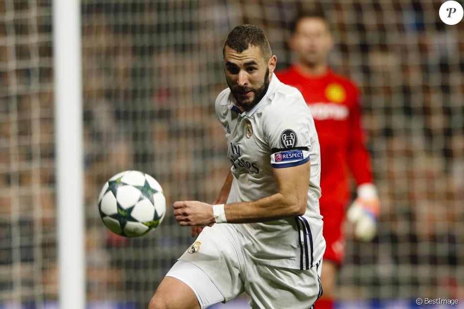 Karim Benzema - Match de ligue des champions entre le Real Madrid et le ...