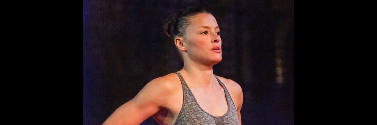 Photo : Laura Mété lors de son passage dans "Ninja Warrior" sur TF1 ...