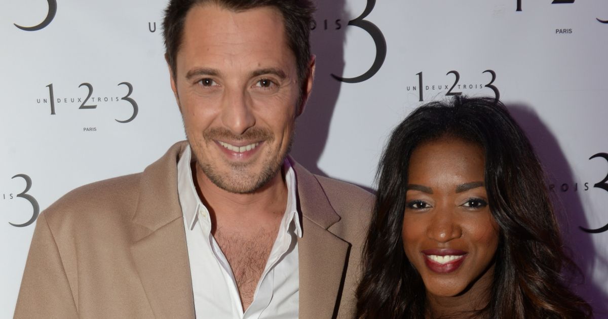 Exclusif - Vincent Cerutti et sa compagne Hapsatou Sy lors de la ...