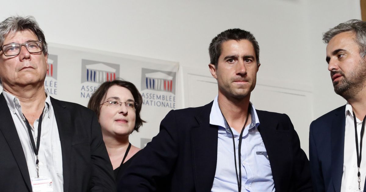 Eric Coquerel, Muriel Ressiguier, François Ruffin et Alexis Corbière ...