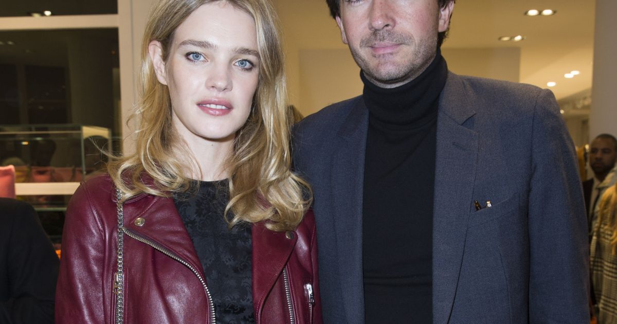 Natalia Vodianova et son compagnon Antoine Arnault lors du lancement en ...