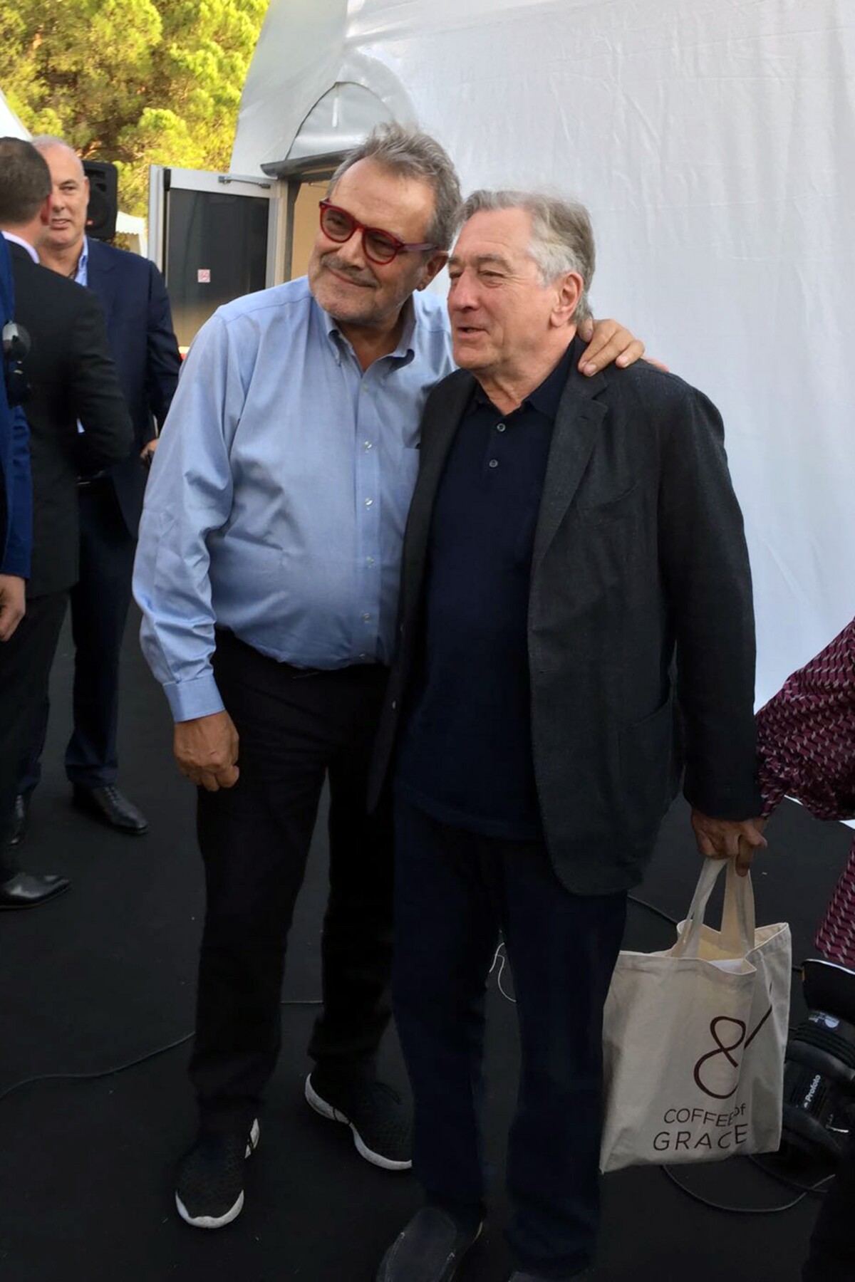Photo : Exclusif - Oliviero Toscani et Robert de Niro - Global Citizen ...