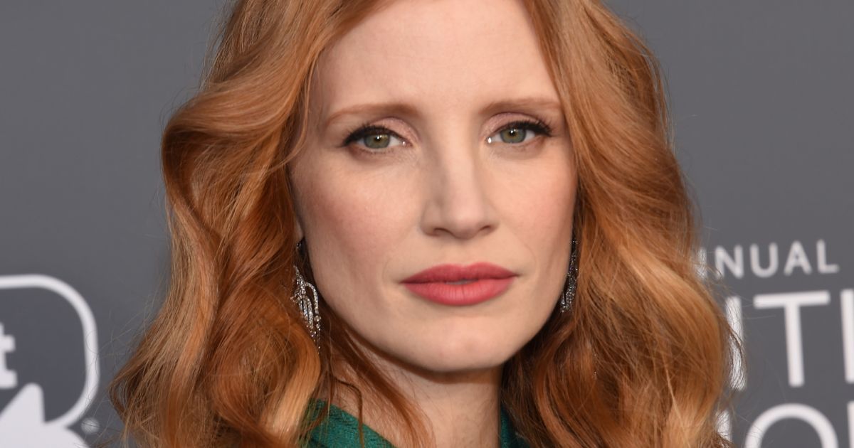 Jessica Chastain lors des 23ème Critics Choice Awards au Barker Hangar ...