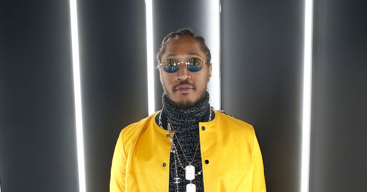 Future lors de la soirée d'inauguration de l'YSL Beauty Hotel éphémère ...