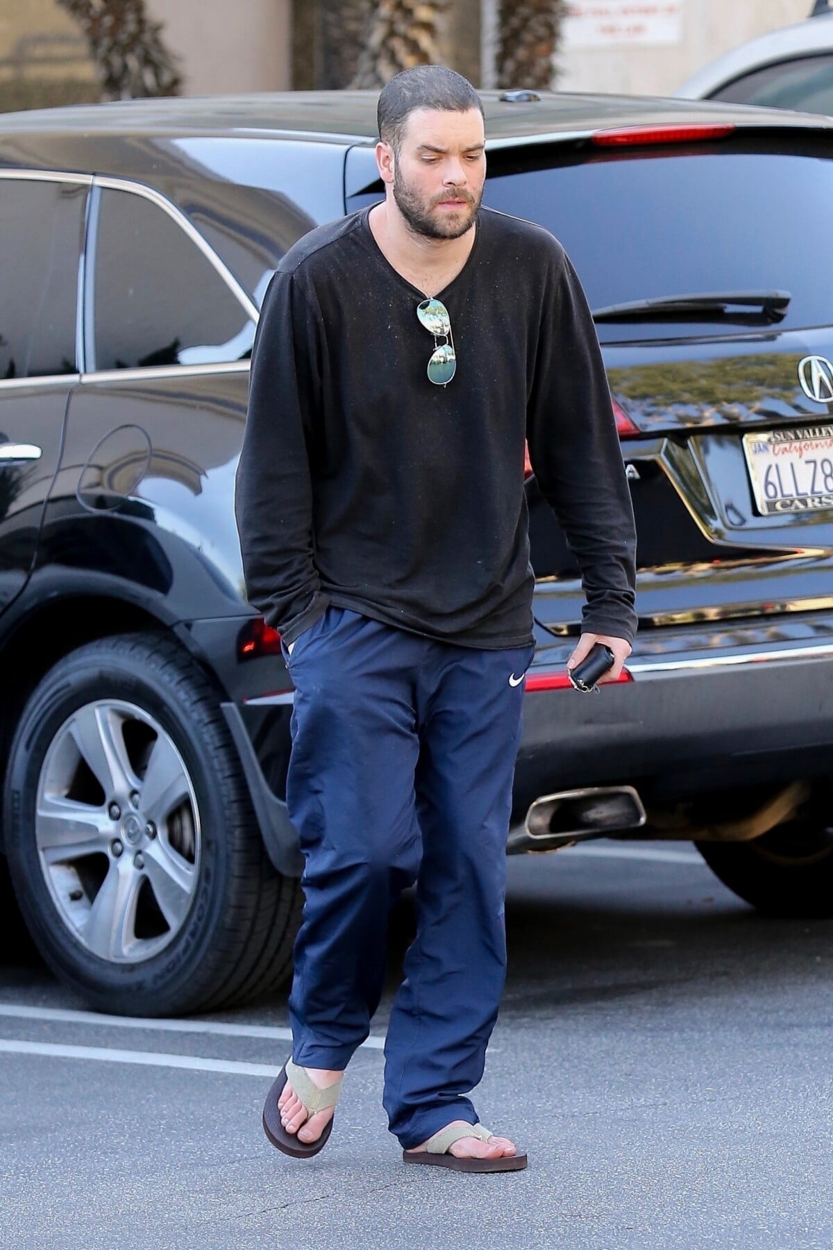 Photo : Exclusif - L'acteur de Glee Mark Salling à Los Angeles le 6 ...