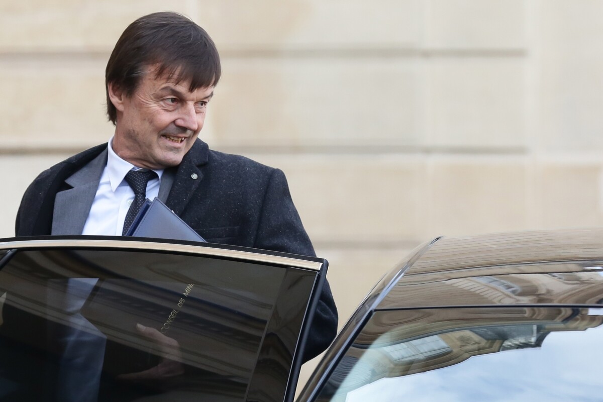 Photo : Nicolas Hulot, ministre de la Transition écologique et ...