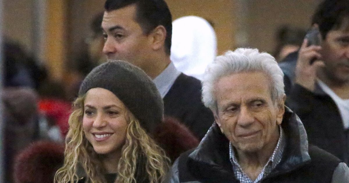 La chanteuse Shakira a accompagné ses parents, William Mebarak Chadid ...