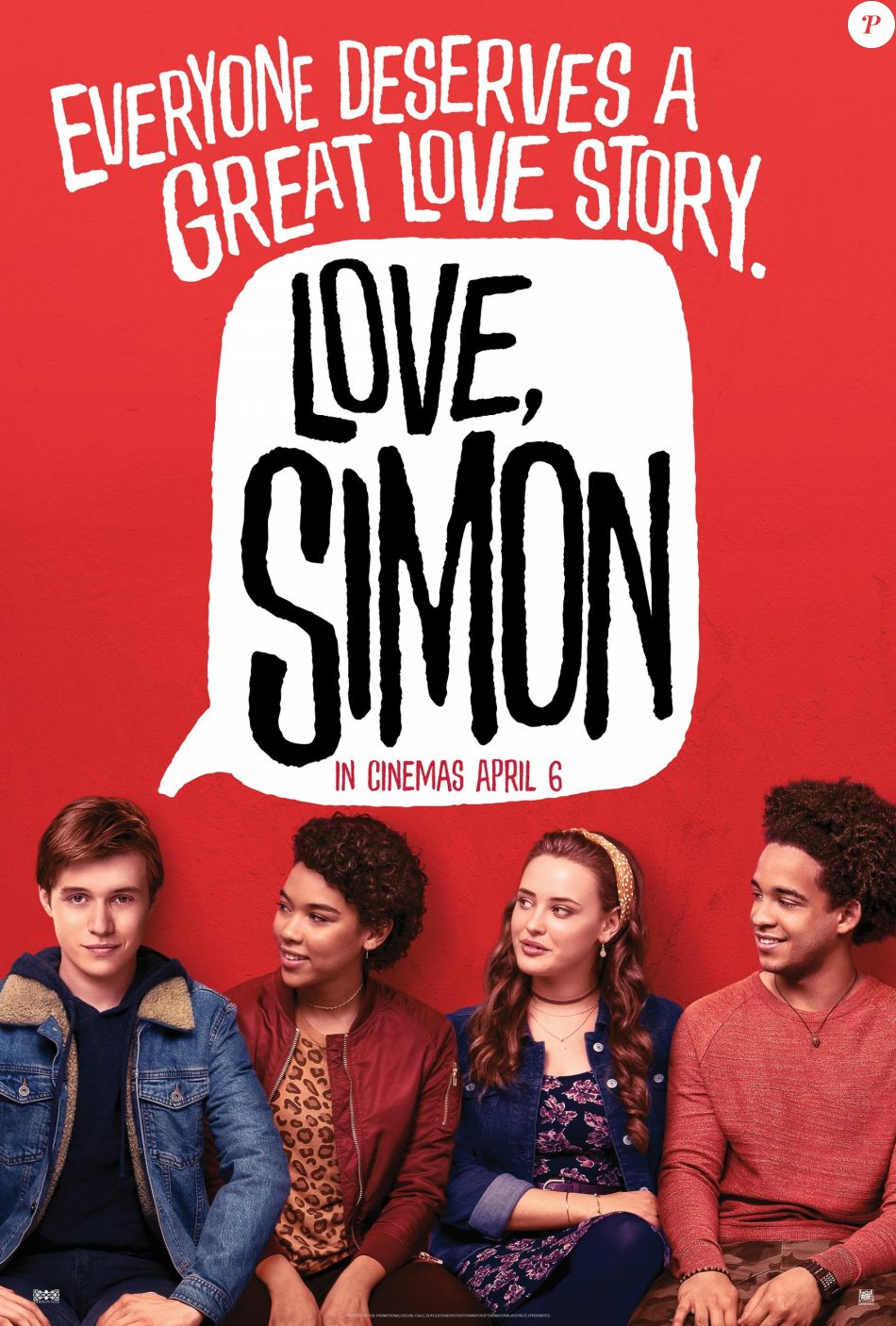 Affiche de Love, Simon - Purepeople