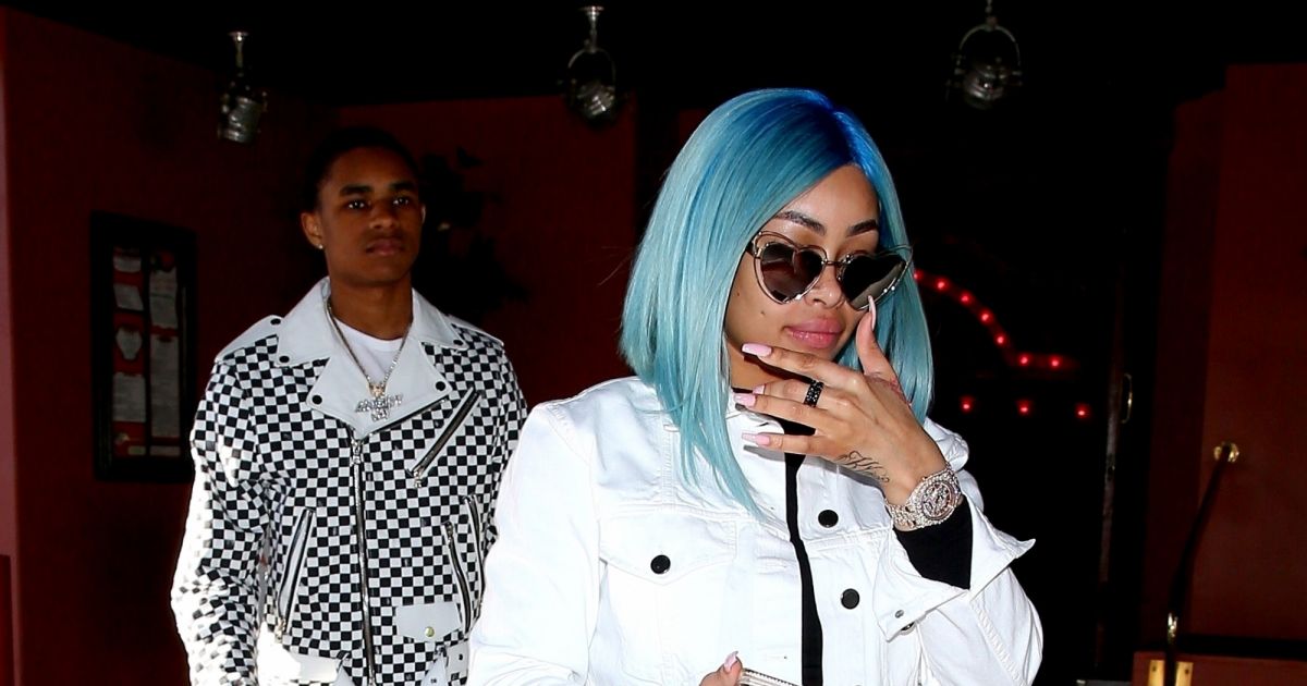 Blac Chyna et son compagnon YBN Almighty Jay sont allés déjeuner au ...