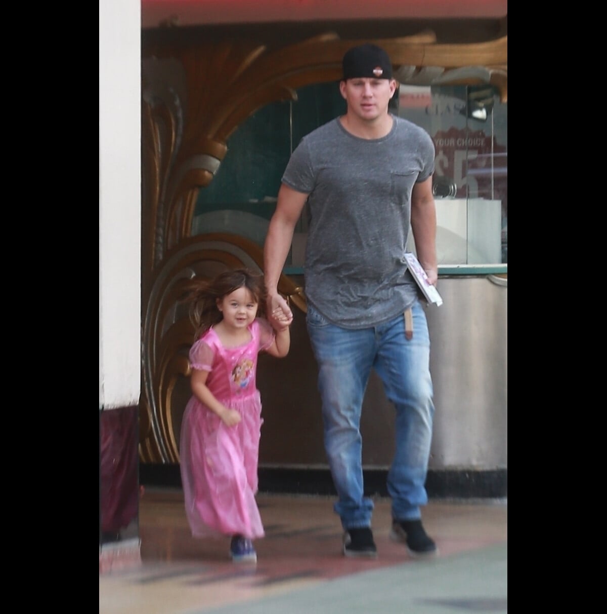 Photo : Exclusif - Channing Tatum emmène sa fille Everly, déguisée en ...