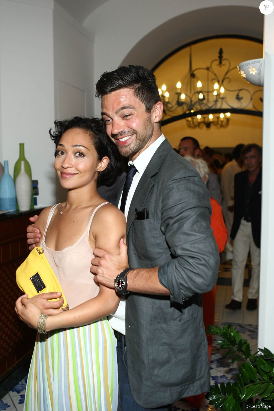Ruth Negga et Dominic Cooper à l'Ischia Global Film Music Festival le ...