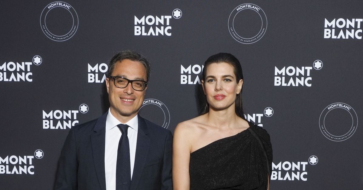 Nicolas Baretzki, CEO de Montblanc, Charlotte Casiraghi - Photocall du ...