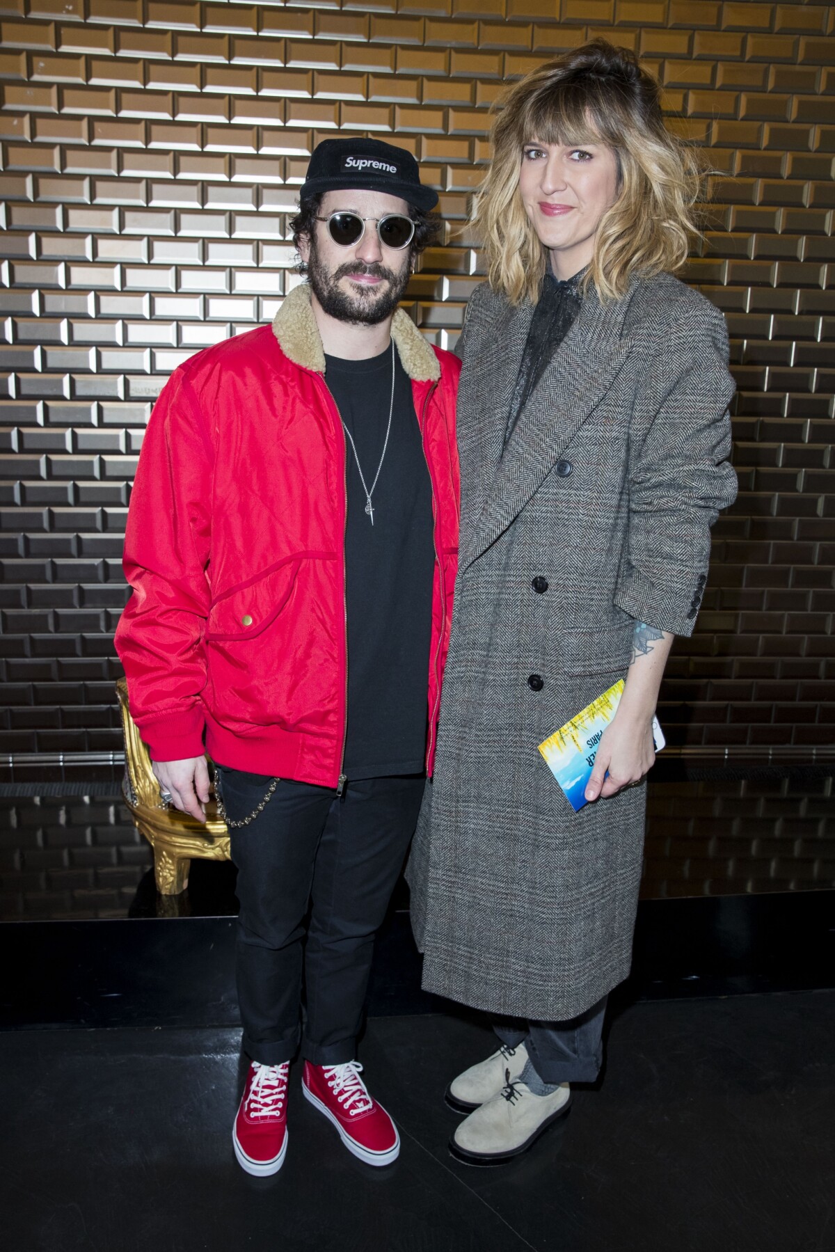 Photo : Gunther Love (Sylvain Quimène) et sa fiancée Daphné Bürki ...